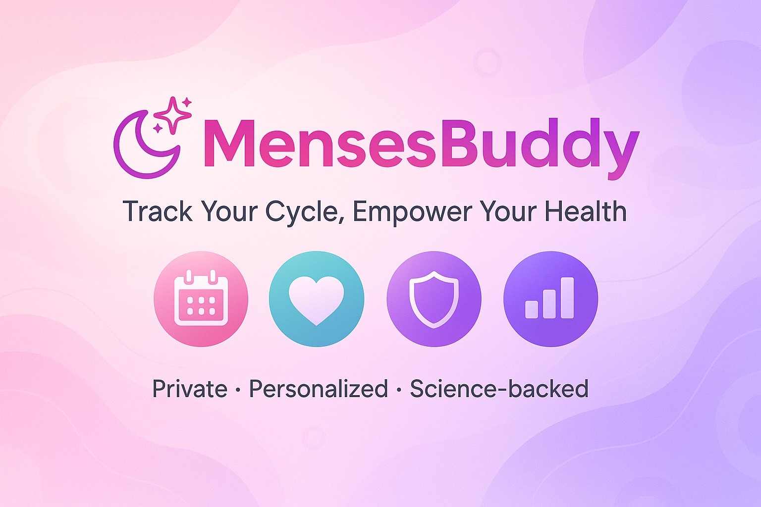 Menses Buddy - Track Your Cycle, Empower Your Health | Period Tracking App